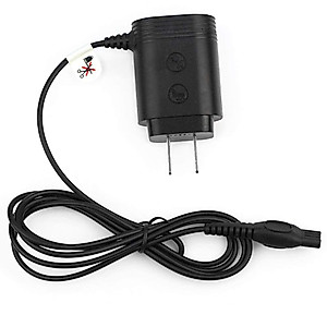 USonline911 Charger for Philips Norelco-HQ8505 Norelco 7000 5000 3000 Series Electric Shaver Razor, Aquatec, Arcitec, Multigroom Beard Trimmer & More 15V AC Adapter Power-Supply Cord