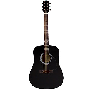 Fender Dreadnought Acoustic Guitar - Sunburst Bundle with Gig Bag, Tuner, Strings, Strap, and Picks