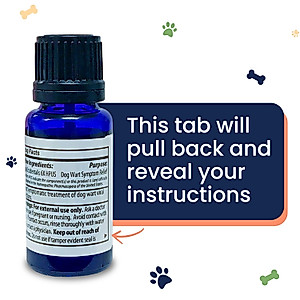 All-Natural Dog Warts Remover by Naturasil — Pure Thuja & Plant Extracts for Topical Wart & Skin Blemish Remover on Pets | Fast-Acting, Gentle & Pain-Free | No Acids | Safe for Dogs 3+ Months | 15mL