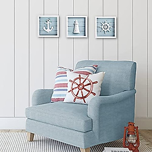 Nautical Wall Decor Set and Bathroom Accessories
