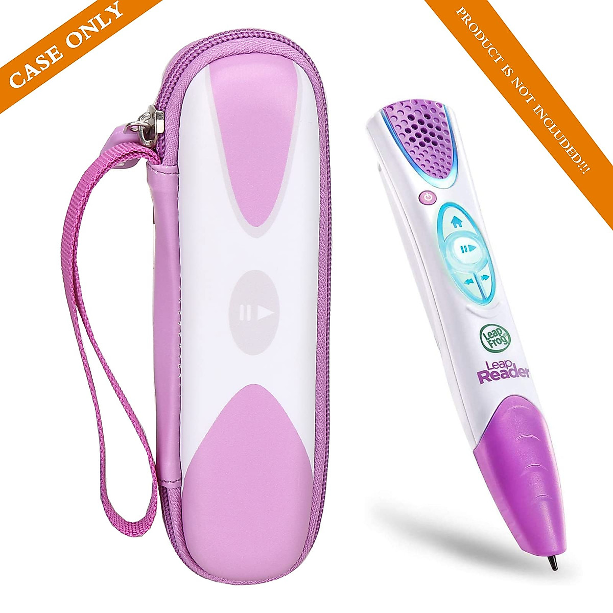 Aproca Hard Travel Storage Case,for LeapReader Reading and Writing System (Purple)