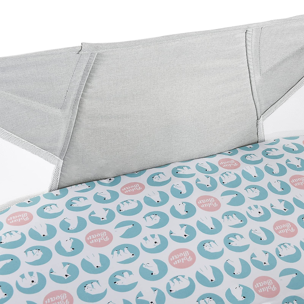 LuckyDove Bassinet Sheet Set 2 Pack, Cradle Sheets for Bassinet Pad/Mattress,Universal Cradle Sheet Set for Rectangle, Oval, or Hourglass Bassinet Pad/Mattress,Unisex Boys Girls,Stars&Polar Bear