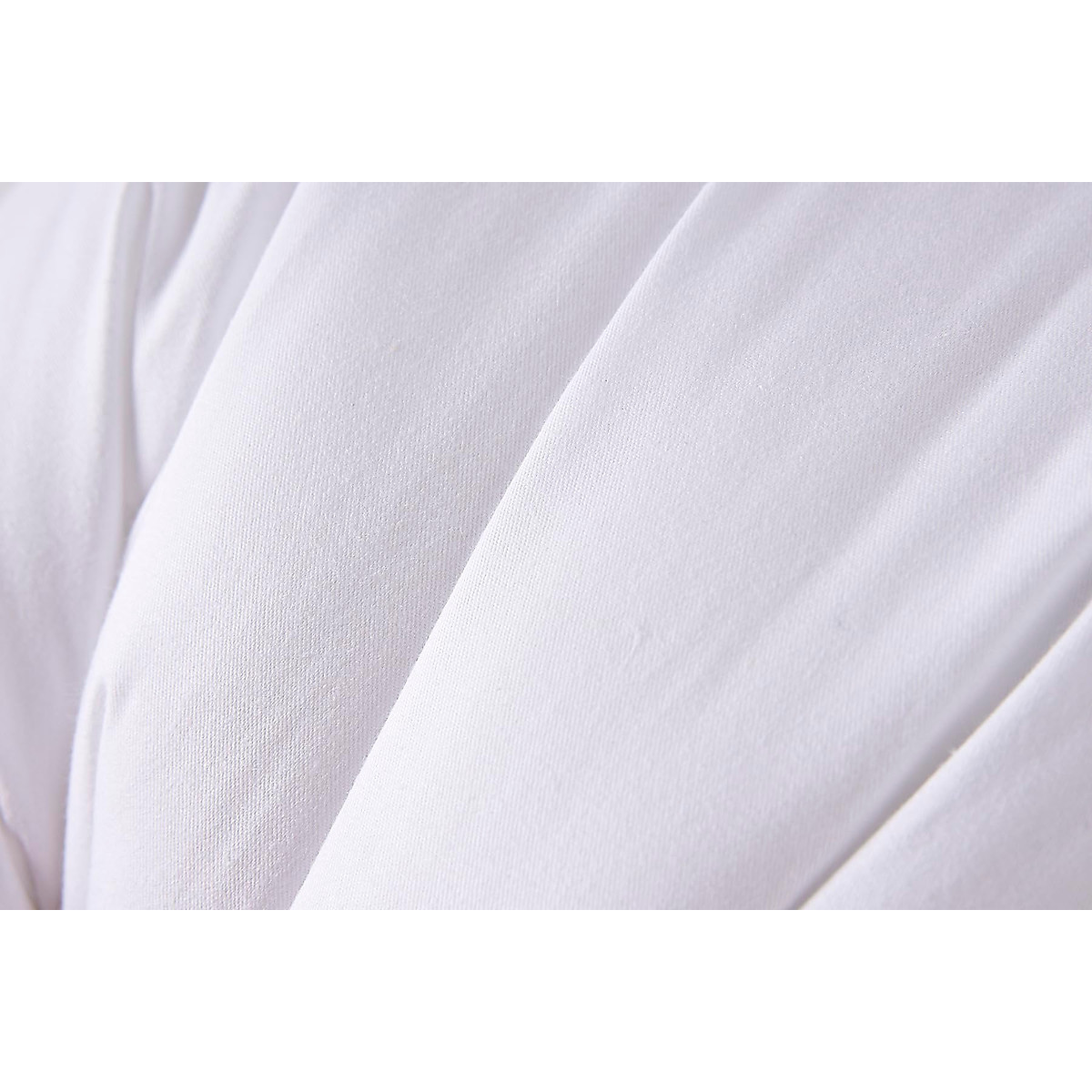 HOMESJUN Set of 2, Cotton Cover Decorative Throw Pillow Insert, Square, 18x18 Inch