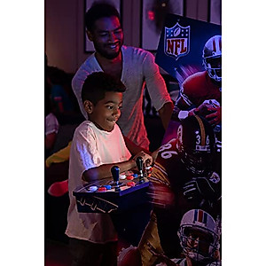 Arcade1Up NFL Blitz Legends Arcade Machine - 4 Player, 5-foot tall full-size stand-up game for home with WiFi for online multiplayer, leaderboards, and a light-up marquee