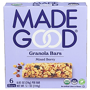 Made Good Granola bar Mixed Berry, 5.09 oz.