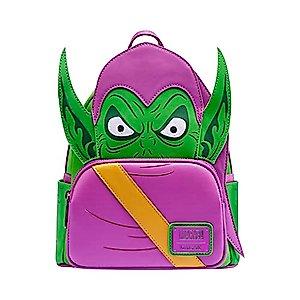 Loungefly Marvel: Green Goblin Cosplay Backpack, Amazon Exclusive, Multicolor