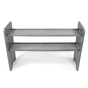 Humble Crew Kids Toy Organizer with 9 Storage Fabric Bins, Grey