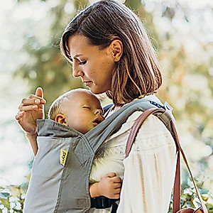 Boba Baby Wrap Grey and Boba Baby Carrier Classic in Dusk Bundle