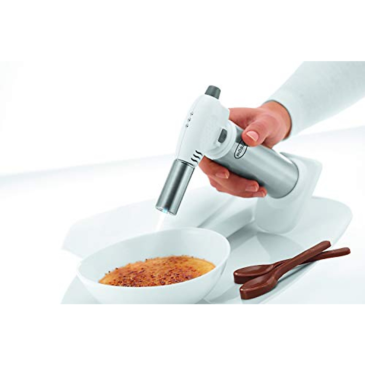 Rösle Crème Brulee Butane/Propane Adjustable Kitchen Torch 5 x 3.5 x 6.7 inches