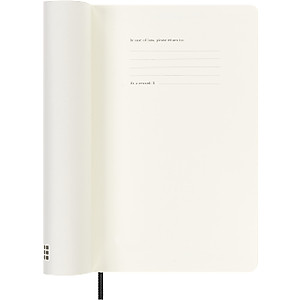 Moleskine Classic 18 Month 2022-2023 Weekly Planner, Soft Cover, Large (5" x 8.25"), Black