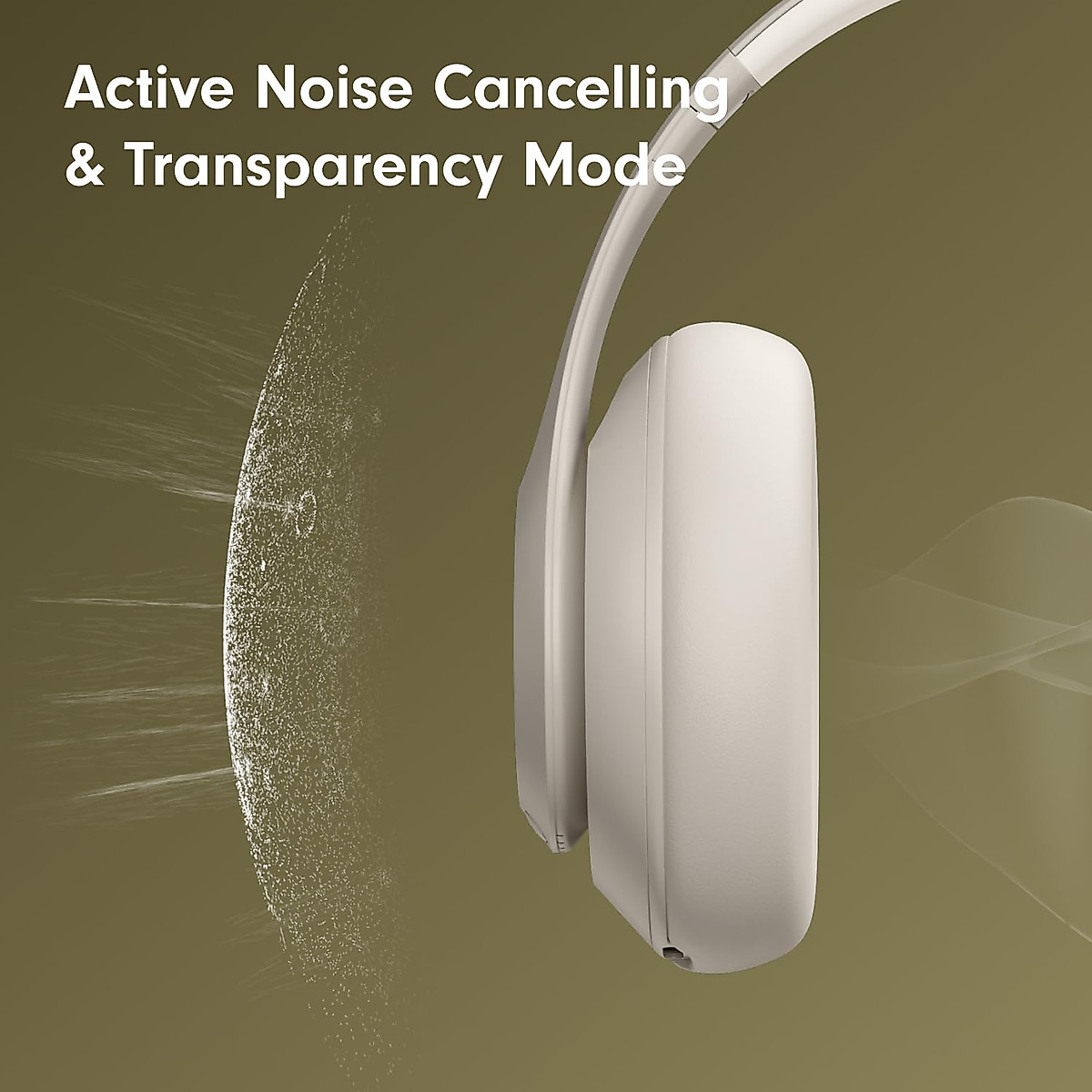 Beats Studio Pro - Wireless Bluetooth Noise Cancelling Headphones - Personalized Spatial Audio, USB-C Lossless Audio, Apple & Android Compatibility, Up to 40 Hours Battery Life - Sandstone