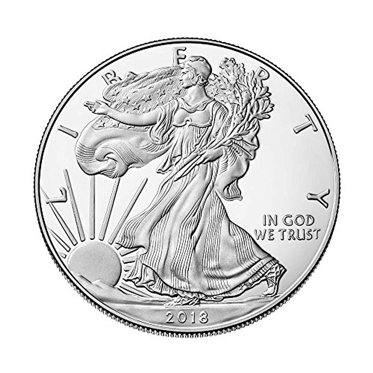 2018 W American Silver Eagle $1 Proof US Mint
