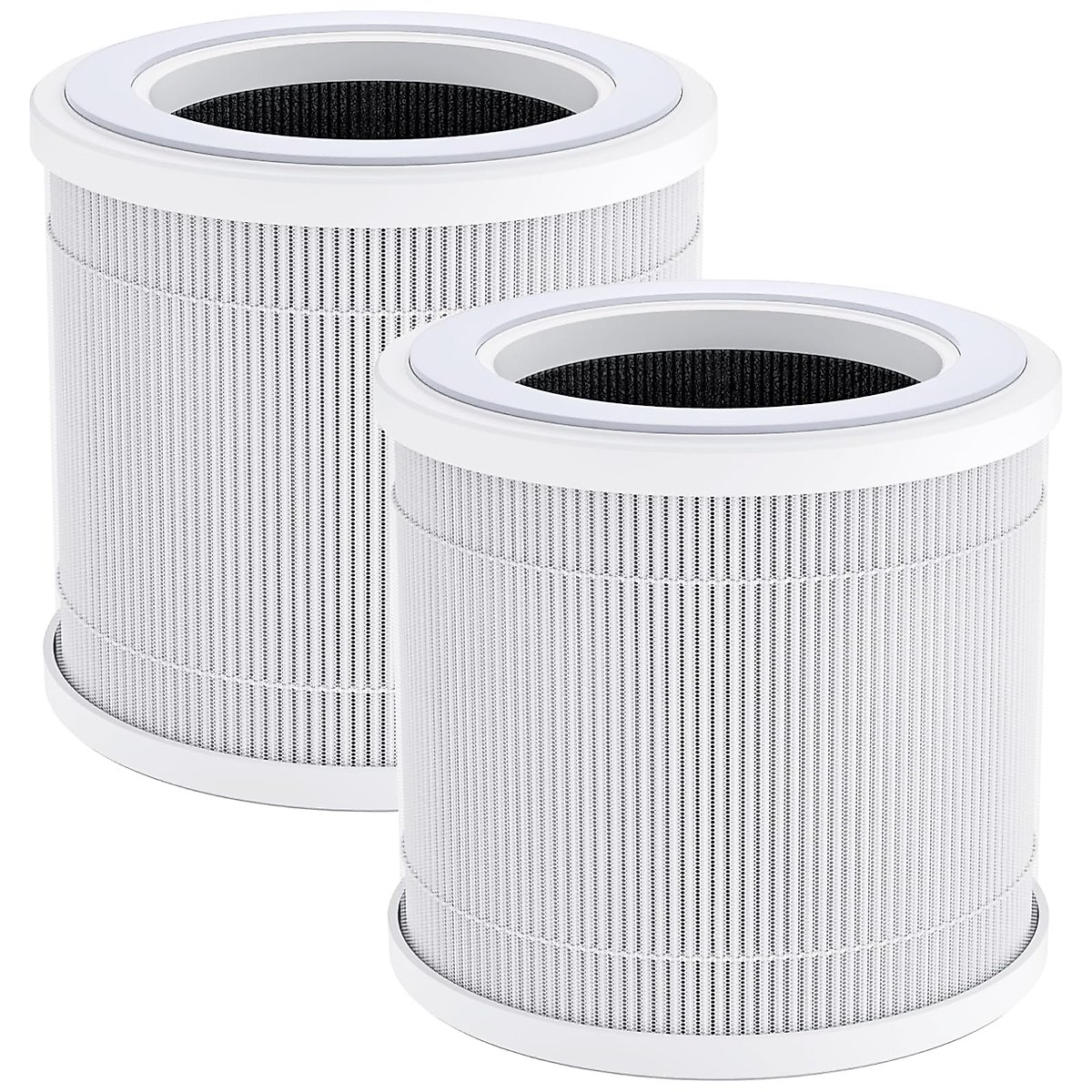 T10 Replacement Filter For FULMINARE T10 Air Purifier, 3 in 1, 2 Pack H14 True HEPA Filter With Efficiency Activated Carbon and Pre-Filter