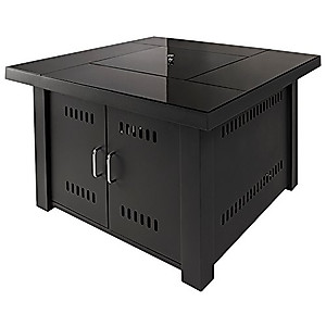 Pleasant Hearth OFG444T Sheridan Gas Fire Pit Table Propane