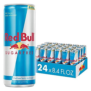 Red Bull Sugar Free Energy Drink, 8.4 Fl Oz, 24 Cans