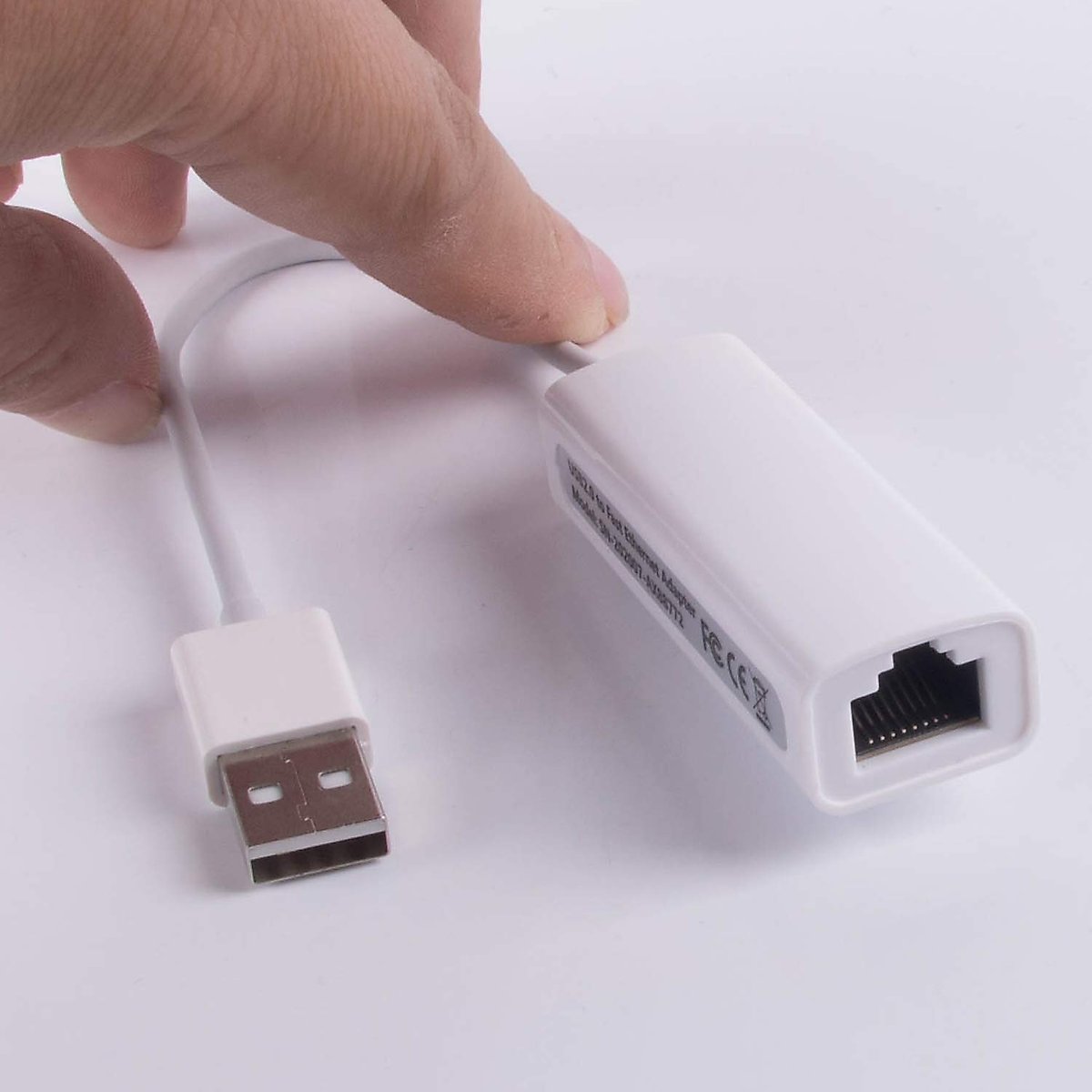 USB to RJ45 LAN Ethernet Adapter 100Mbps USB to RJ45 LAN Converter 10M 100M with Asix AX88772B AX88772 Chip (USB to RJ45)