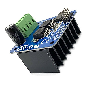 Kiro&Seeu Double BTS7960B DC 43A Stepper Motor Driver Module H-Bridge PWM Driving Board Compatible with Arduino Smart Car Raspberry Pi