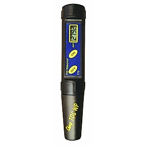 Milwaukee T75 Waterproof TDS/Temp Tester with Replaceable Electrode, 0 to 1999 ppm, 1 ppm Resolution, +/-0.2 percent Accuracy