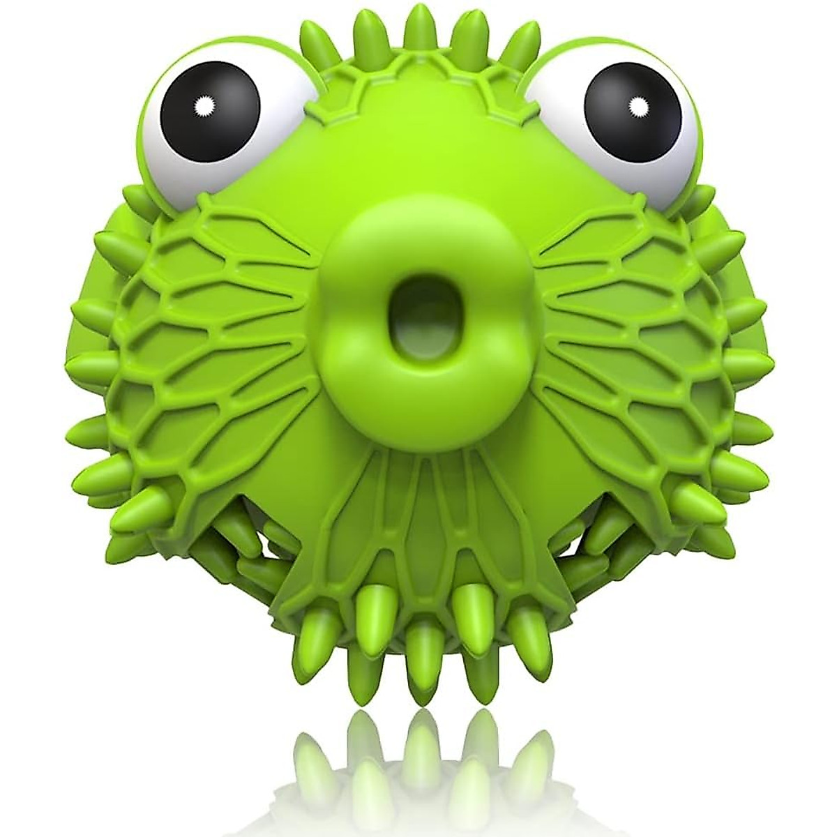 Dog Toy for Aggressive Chewers, Tough Natural Rubber Toys with Squeaker & Crinkle Paper, Durable Dog Toys for Small Medium Large Breed Dogs, Teeth Cleaning