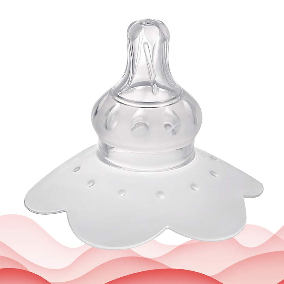 EXCEART 1 Pair Breastfeeding Nipple Shield Nipple Protector for Breastfeed with Latch Difficulties Or Flat Or Inverted Nipples