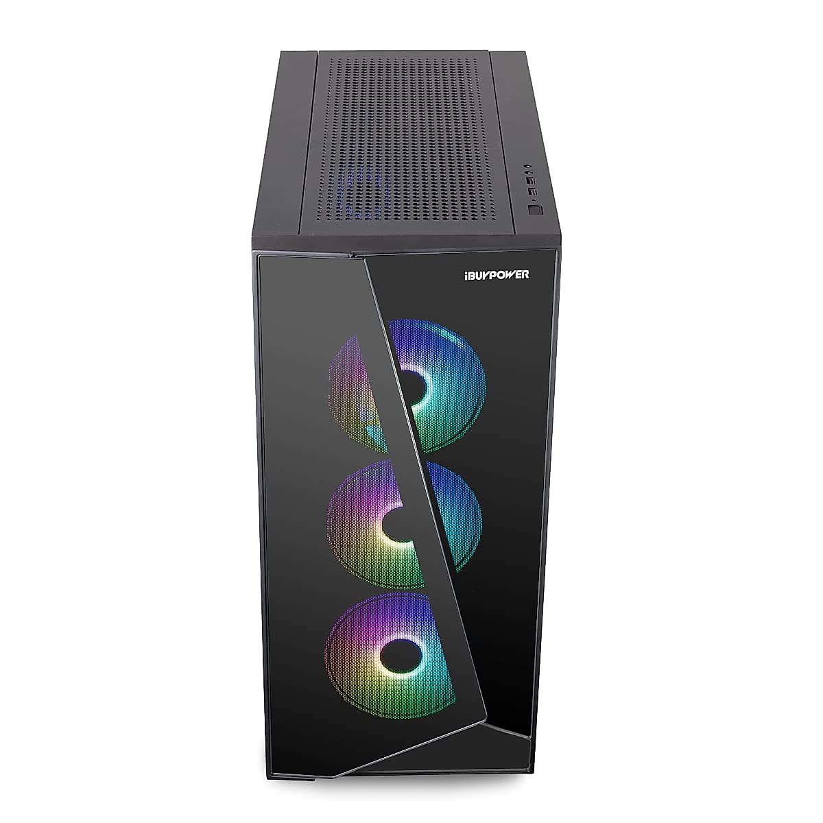 iBUYPOWER Pro Gaming PC Computer Desktop SlateMono 230A (Ryzen 5 5600X 3.7 GHz, AMD Radeon RX 6600 XT 8GB, 16GB DDR4, 480 GB SSD + 1 TB HDD, WiFi Ready, VR Ready, Windows 11 Home)