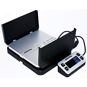 ACCUTECK ShipPro 110lbs x 0.1 oz. Digital Shipping Postal Scale, Black (W-8580-110-Black)