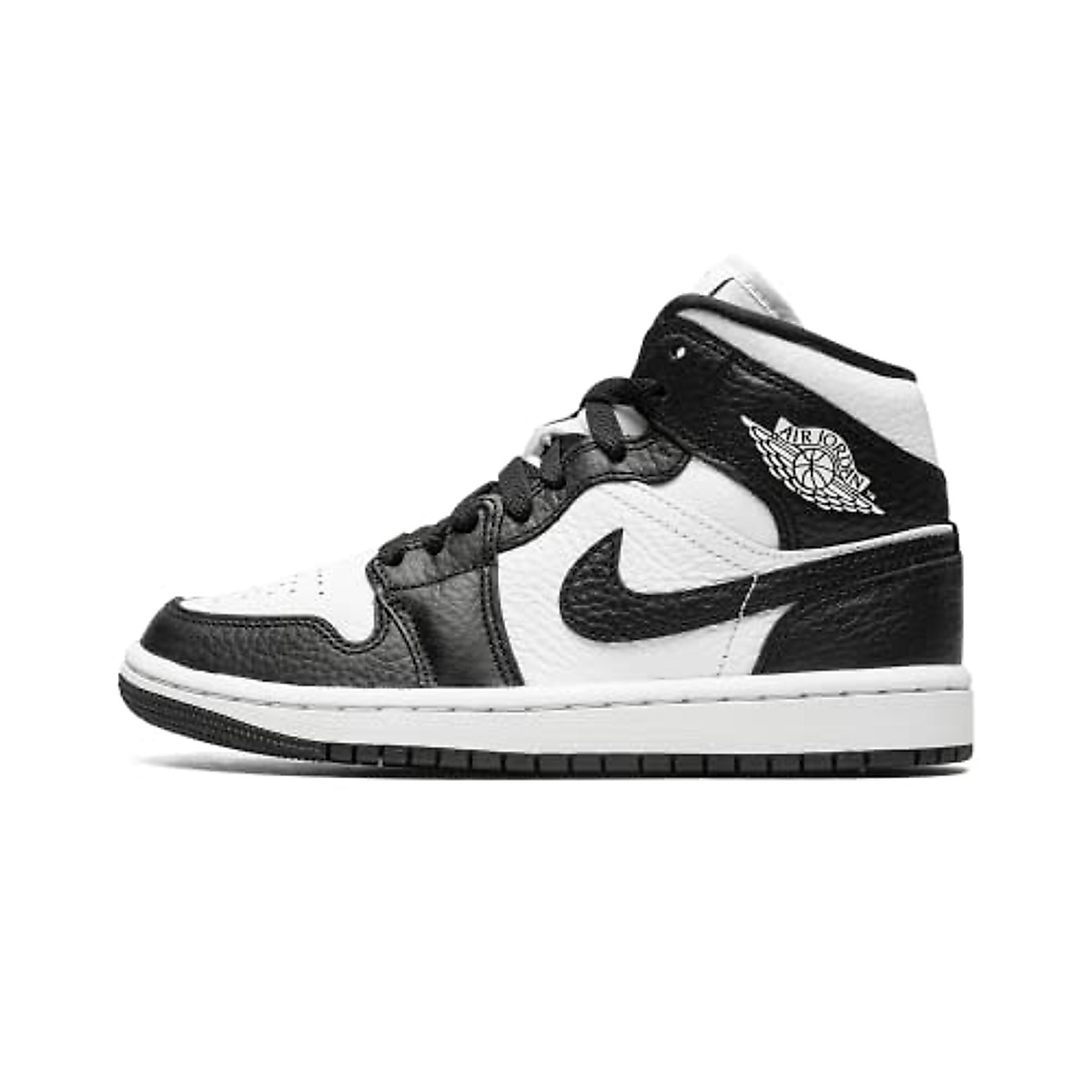 Jordan Womens WMNS Air 1 Mid SE DR0501 101 Split Black White - Size 12W