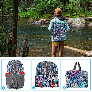 Globalstore 30L Packable Travel Hiking Backpack Daypack Lightweight Waterproof for Hiking Backpacking Camping Traveling