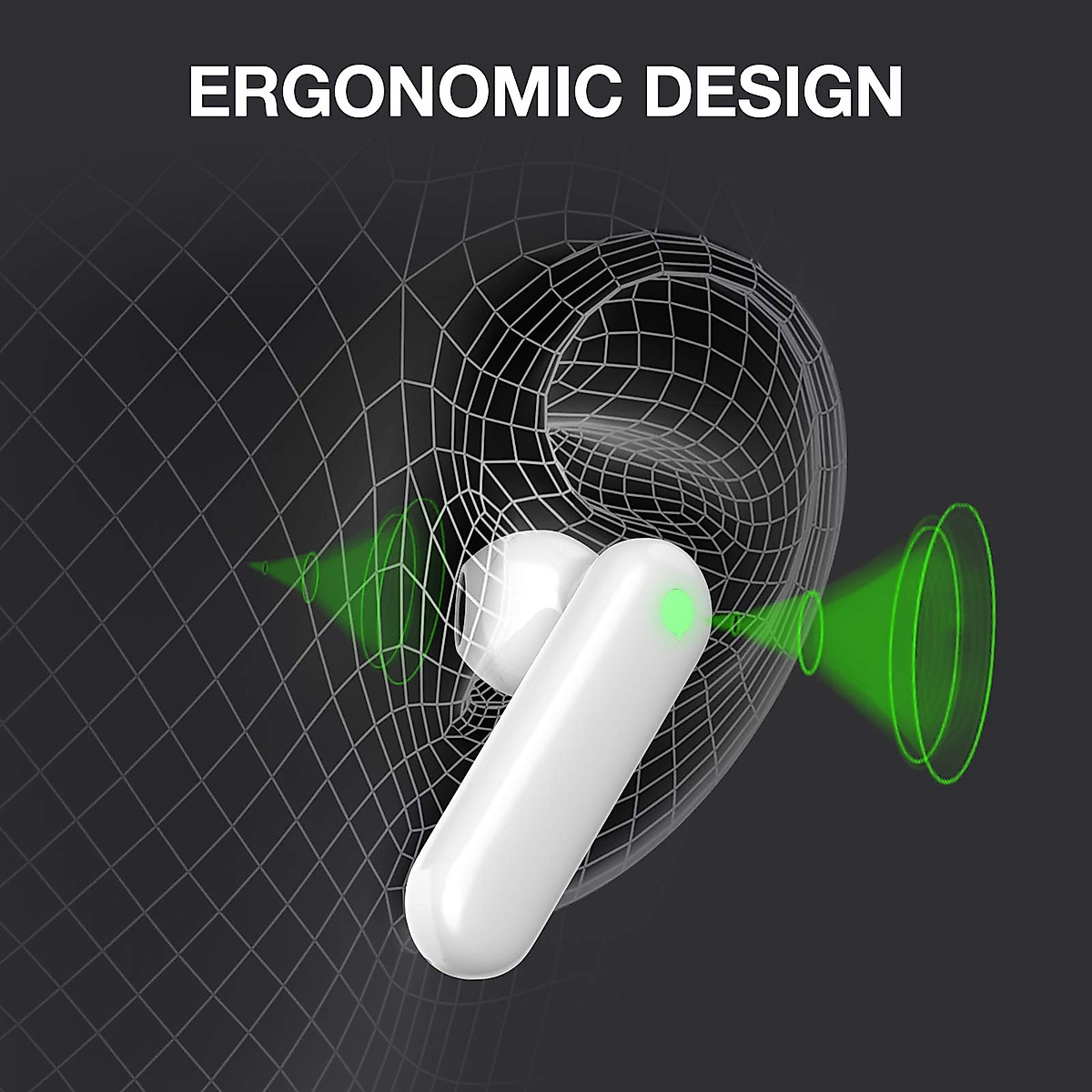 Timekettle M2 Language Translator Earbuds - Supports 40 Languages & 93 Accent Online, Instant Voice Language Translator with Bluetooth & APP, True Wireless Earbuds for Music and Call Fit iOS & Android