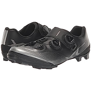 SHIMANO Men's Cycling XC7 (XC702) Shoes, Black, Size 49, 9.5