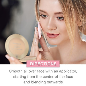 Neutrogena Mineral Sheers Compact Powder Foundation, Lightweight & Oil-Free Mineral Foundation, Fragrance-Free, Honey Beige 70,.34 oz (Pack of 2)