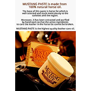CAPT.STYLE Mustang Paste 100ml 3/4 fl. oz Includes Original Logoed Microfiber Cloth Made in Japan