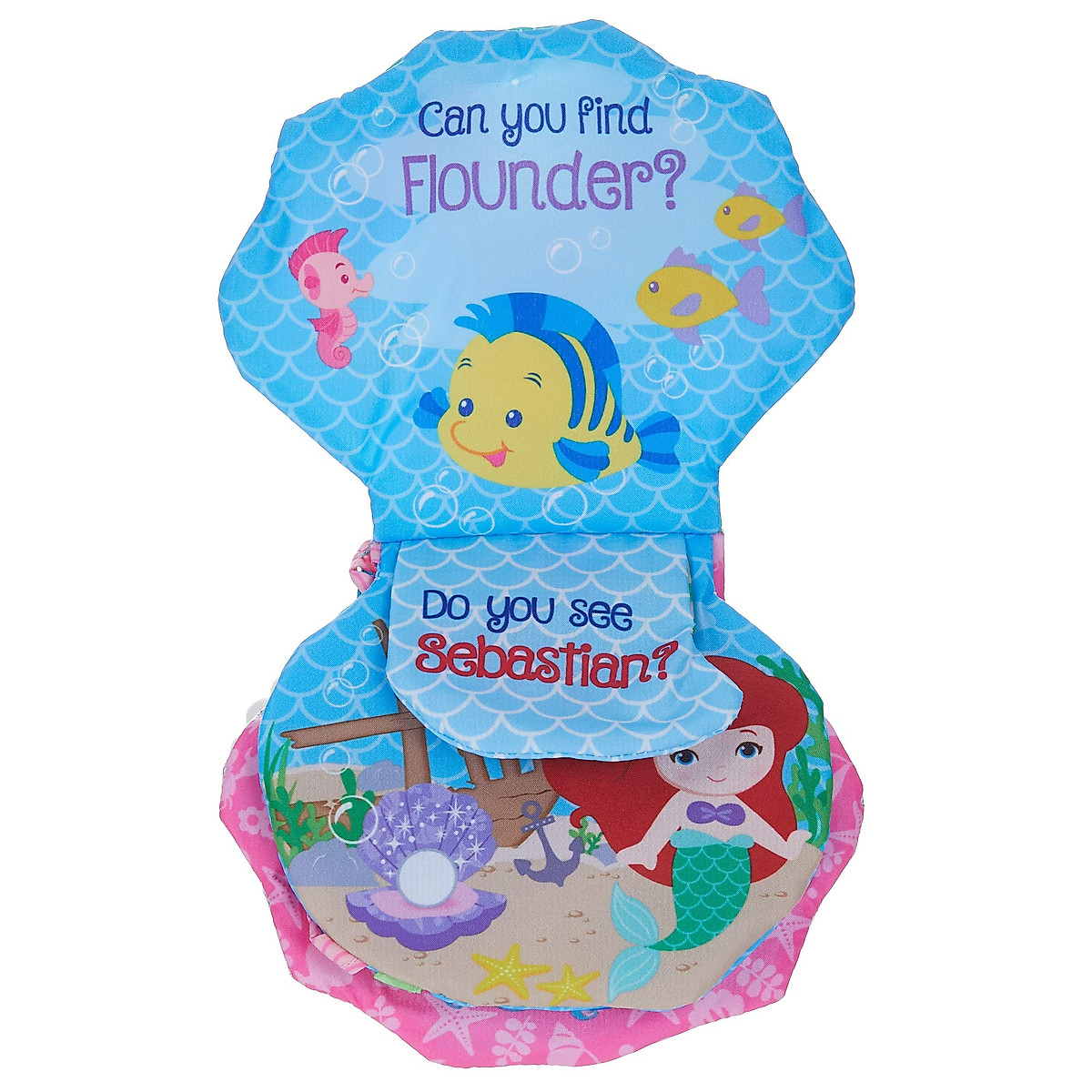 Disney Baby Princess Ariel Soft Book for Babies Multicolor