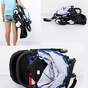 bluesa Stroller Footrest Extended Seat Board for Stroller, Adjustable Pram Feet Extension Footrest, Detachable Infant Pram Footboard, Portable Lightweight Seat Extension Board Foot Drag