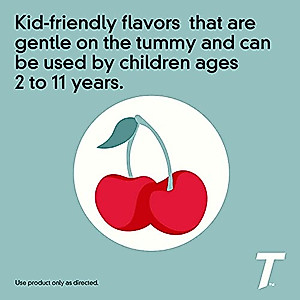 Children's Tylenol Oral Suspension Acetaminophen Medicine, Dye-Free Cherry, 4 fl. oz