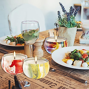 Scented Candles Gift Set of 16 for Women,Travel Tin Jar Candles, 2.5 oz Soy Wax Aromatherapy Candles for Yoga Spa Read Bath & More