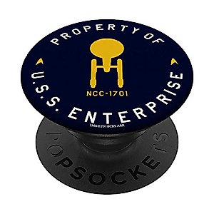 Star Trek Property Pocket PopSockets Stand for Smartphones and Tablets PopSockets PopGrip: Swappable Grip for Phones & Tablets