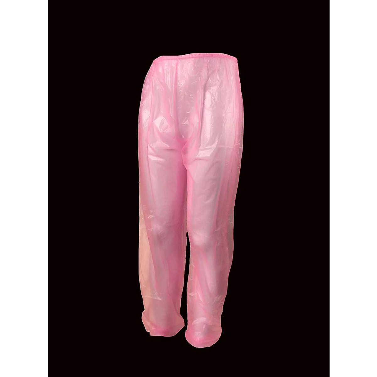 Haian Plastic Jogging Bottoms (Large, Transparent Pink)
