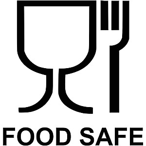 8 Small Clear Round Rubber Feet Bumpers & Stainless Steel Screws - .250 H X .671 D -Made in USA - Non Marking. Food Safe, ROHS & Prop 65 Free - Perfect for Cutting Boards, Electronics, Craft