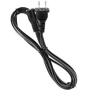BRST AC Power Cord Outlet Socket Cable Plug Lead for JVC FS-2000GD FS-5000 FS-6000 FS-7000 Micro Mini Disc Digital Audio Ultra Compact Component System