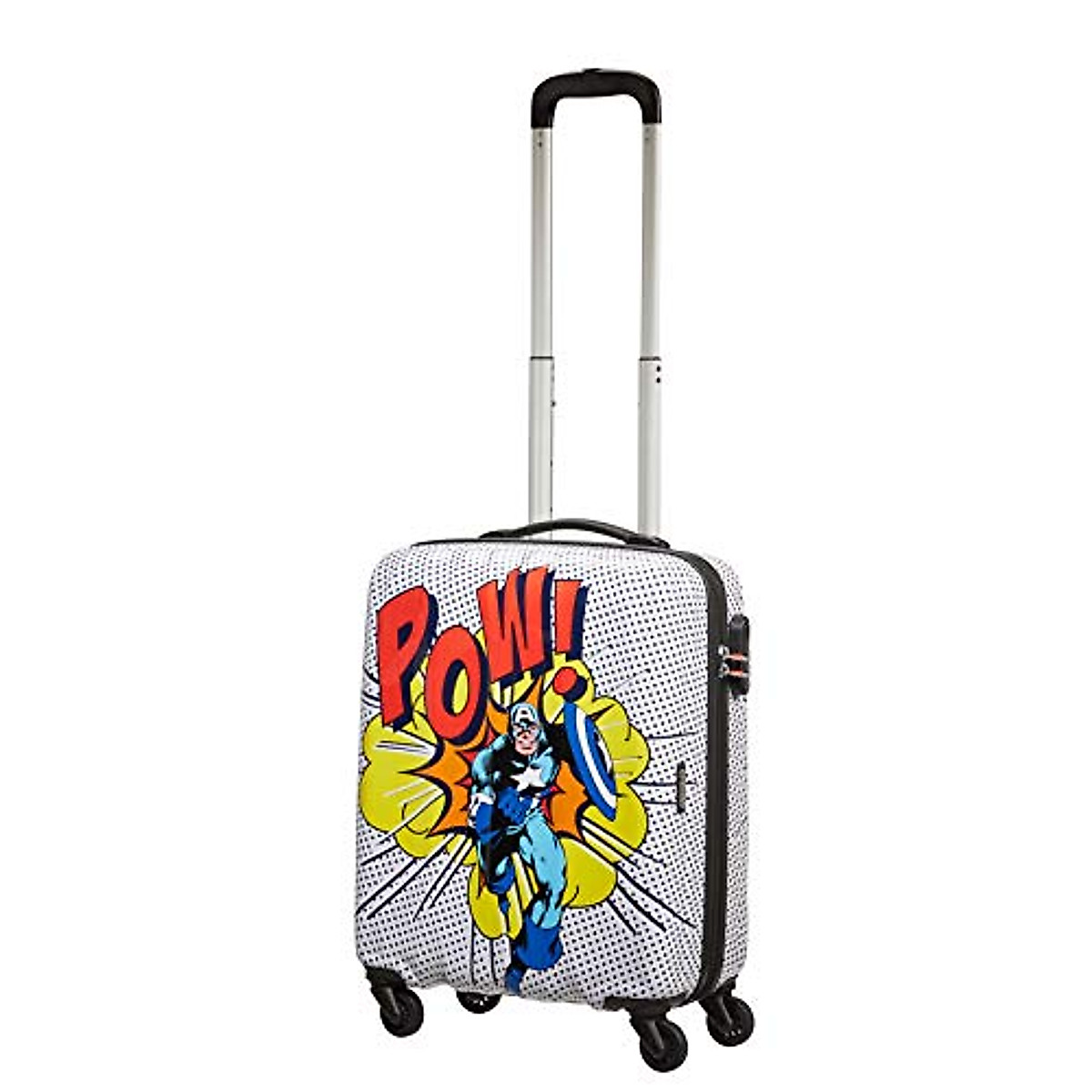 American Tourister, hand luggage, Multicolored (Captain America Pop Art), S (55 cm-36 L)