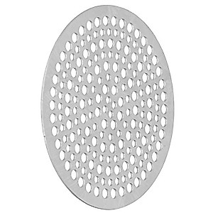 Stainless Steel Shower Drain Hair Catcher, Round Drainage Shower Strainer Mesh Piece Bathtub Catcher Bathroom Floor Drain for Kitchen Bathroom (82mm)