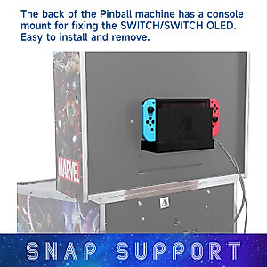 Switch Fighting Stick for Arcade1Up'S Digital Pinball - Expand Your arcade 1up Pinball Games, Play Your Switch on The Pinball, Modded Switch Joysticks Specially Designed for Arcade 1 Up Pinball
