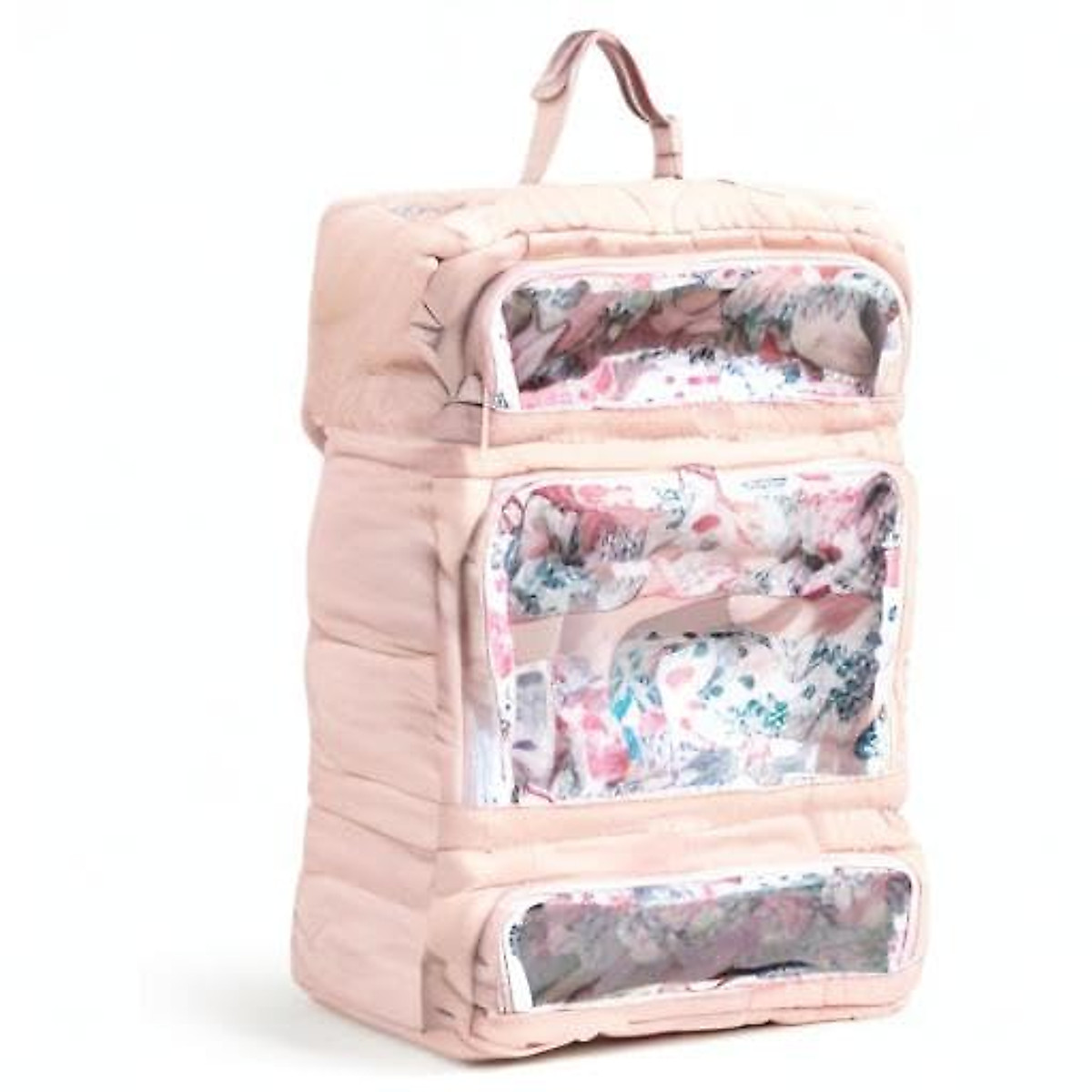 Vera Bradley Featherweight Hanging Organizer, Rose Quartz