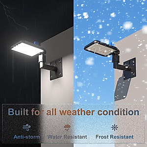 Lightdot Parking Lot Light Wall Mount Bracket 90 Degree, Aluminum Extension Mounting Pole