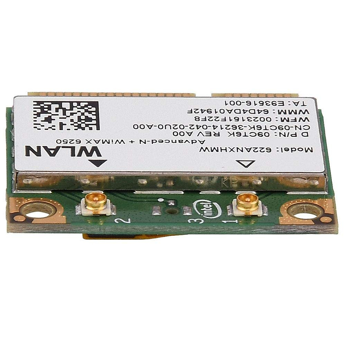2.4G/ 5G Dual Band Wireless, 300Mbps AC 802.11 A/B/H/G/N Half Height Mini PCI-E WiFi Network Card for Intel 6250 WiMax Compatible with DELL/Asus/Toshiba/Acer