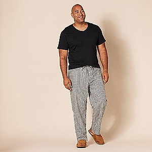 Amazon Essentials Men's V-Neck Undershirt, Pack of 6, Black, X-Large