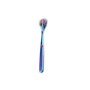 Wartenberg Neuro Pinwheel Stainless Steel 2 Head Diagnostic Instrument Pin Wheel - Multi Color Rainbow