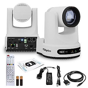 PTZOptics Move 4K SDI/HDMI/USB/IP PTZ Camera with 12x Optical Zoom (White) (PT12X-4K-WH-G3)
