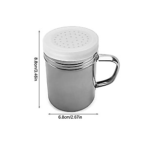 VCLUST Condiment Containers Jars for Spices Salt Pepper Shaker Spice Organizer Toothpick Holder Seasoning Bottle Container with Lid Kitchen Tool